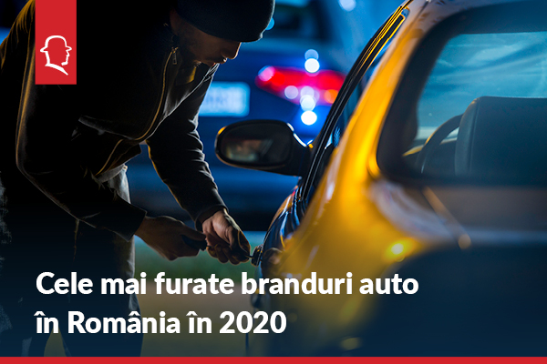Cele mai furate branduri auto în România în 2020